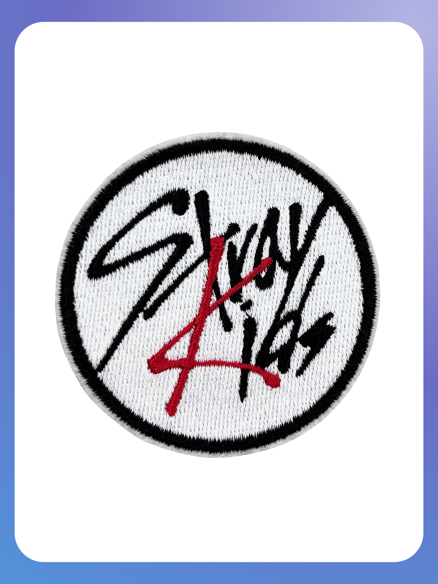 Нашивка Стрей Кидс Логотип (Stray Kids Logo) на клеевой основе