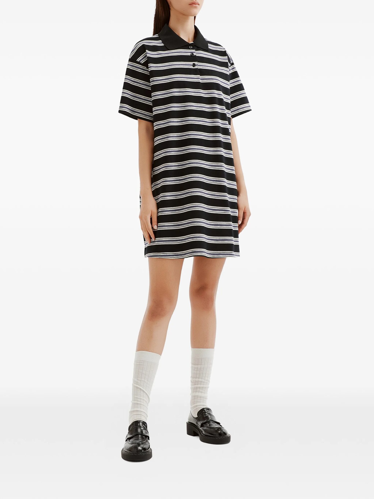 Платье tout a coup Striped-pattern mini dress, размер 42 — фото 1