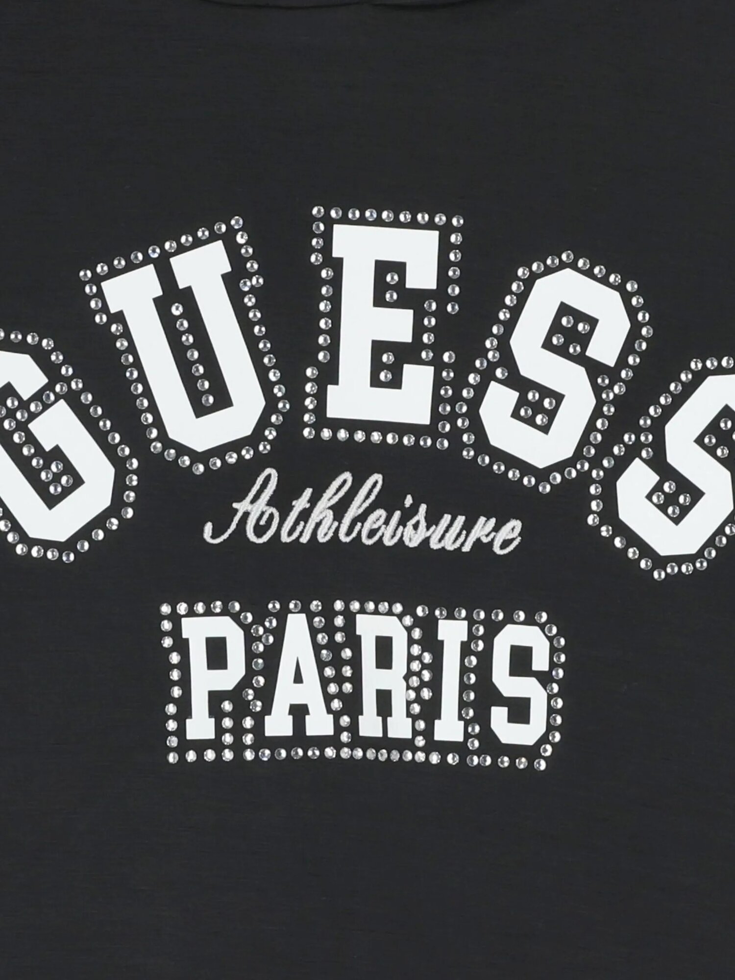Толстовка GUESS, размер 6 yrs, черный — фото 1