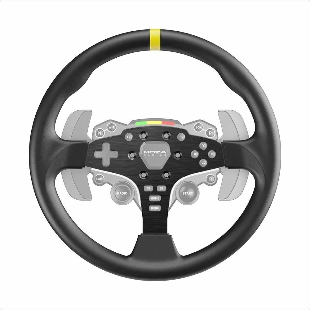 Moza Racing ES руль для симрейсинга (кожа), 305 мм, 12 inches