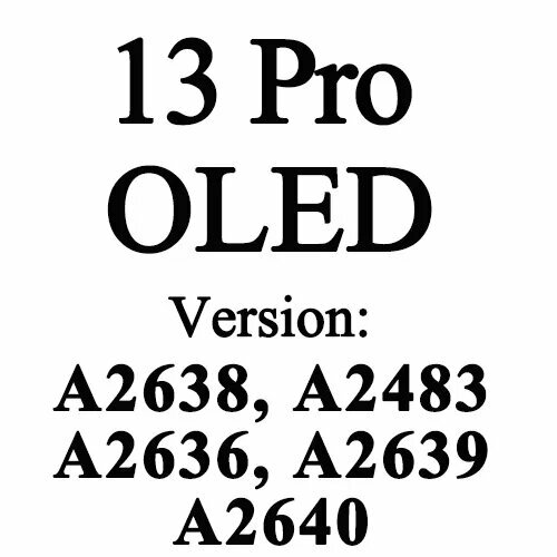 OLED экран iPhone 13 Pro A2638, A2483, A2636, A2639, A2640