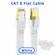 Кабель Ethernet Cat 8 Flat White 2m