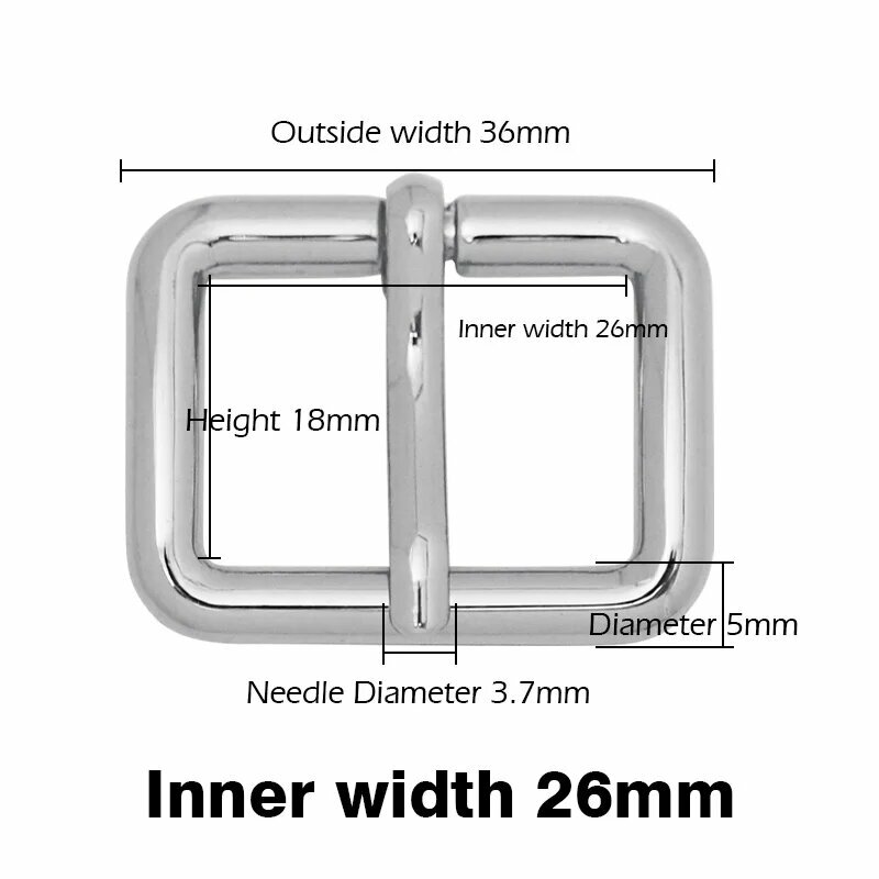 Металлические пряжки для ремней, Inner width 26mm