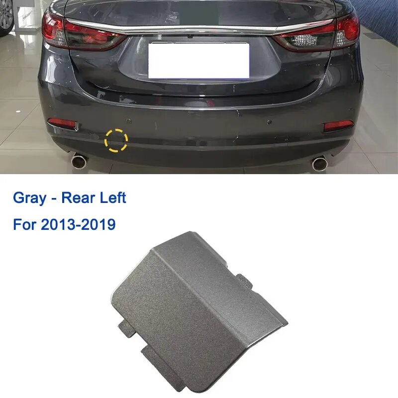 Крышка буксировочного крюка MAZDA 6 Atenza 2013-2019, Gray Left