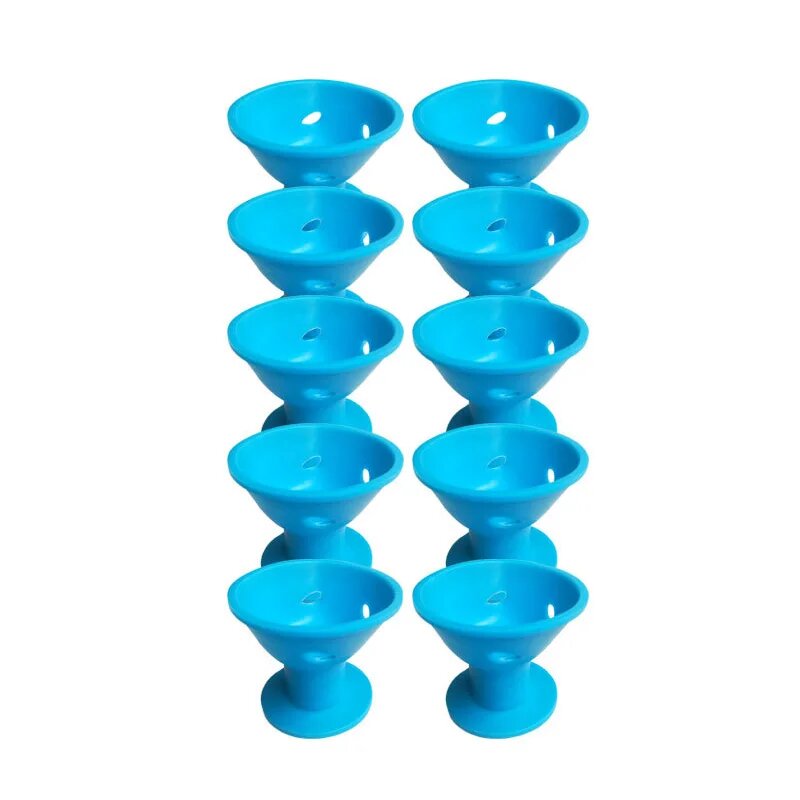 Набор бигудей Bell Curler, 10 шт, синий