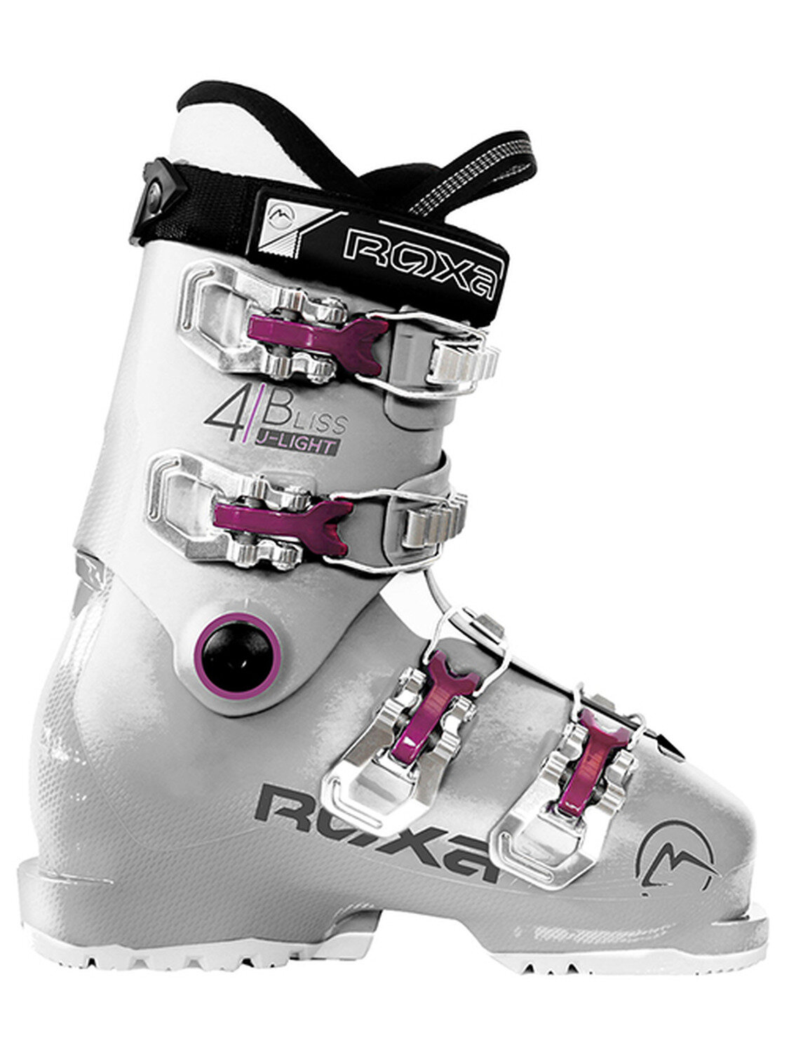 Горнолыжные ботинки Roxa Bliss 4 Alpine Lt Grey/Magenta 24/25 , для детей , серый