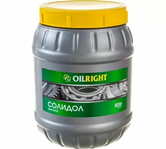 Смазка солидол жировой OILRIGHT 800 гр. (ведро)