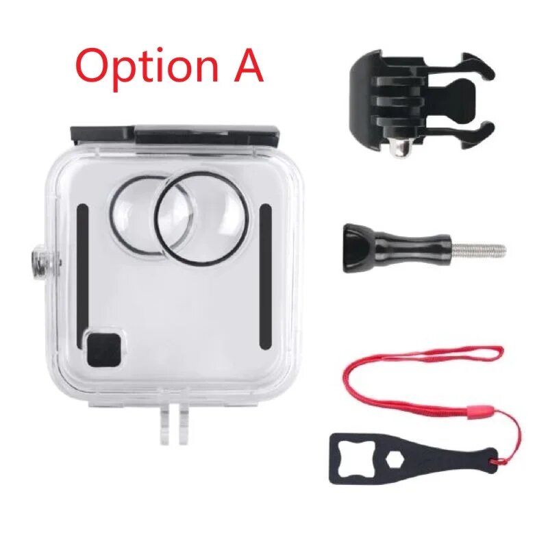 Водонепроницаемый чехол для GoPro Fusion 360, Option A