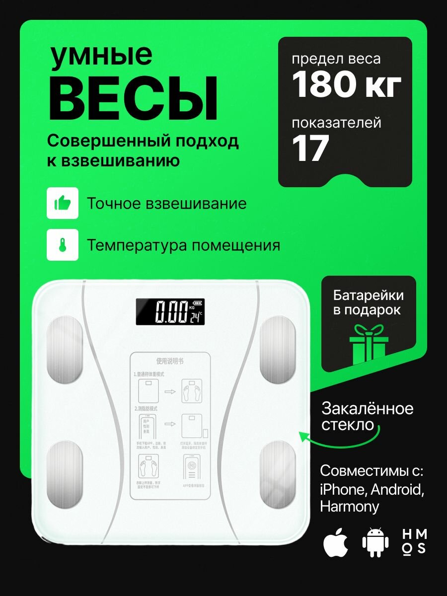 Весы напольные; умные весы с Bluetooth; электронные