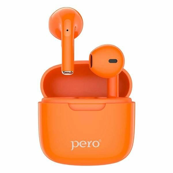 Наушники True Wireless Pero TWS05 Colorful Orange (PTWS05OR)