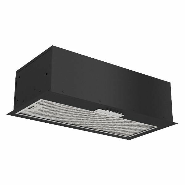 Вытяжка полностью встраиваемая Elikor Cube Basic 60П-500-К3Д black