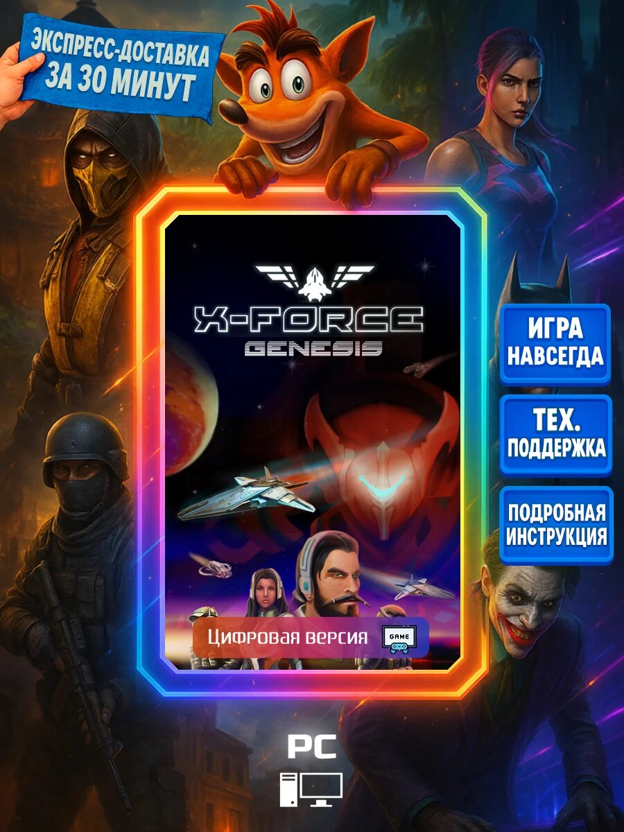 X-Force Genesis PC Edition PC Цифровая версия игры | Доставка на почту