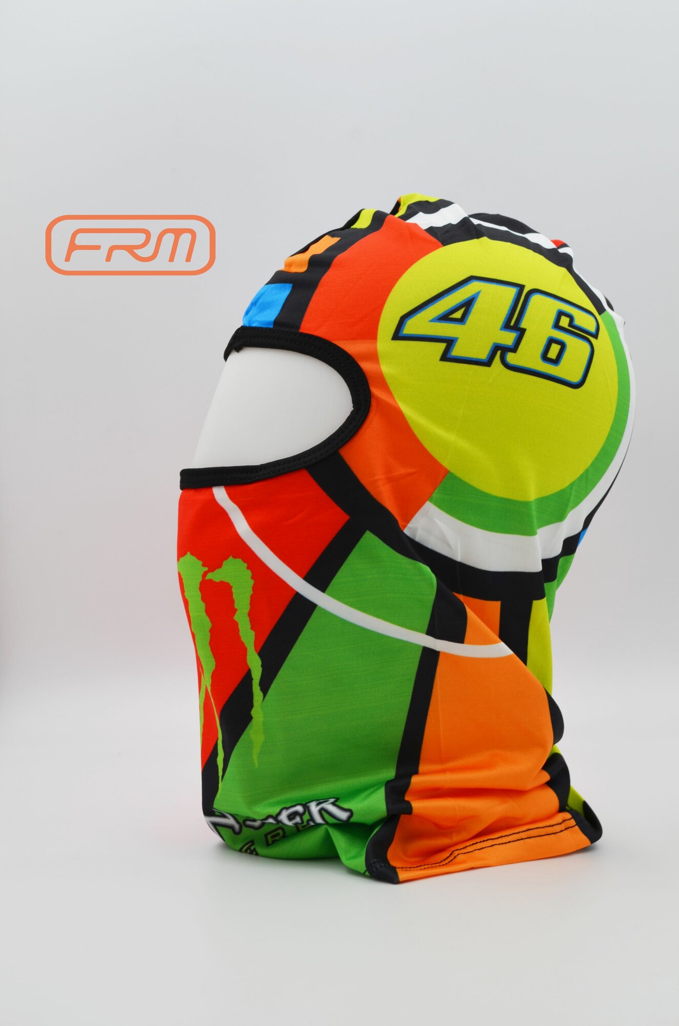 Подшлемник с логотипом AGV Monster Energy 46 цветной-ROMIKY