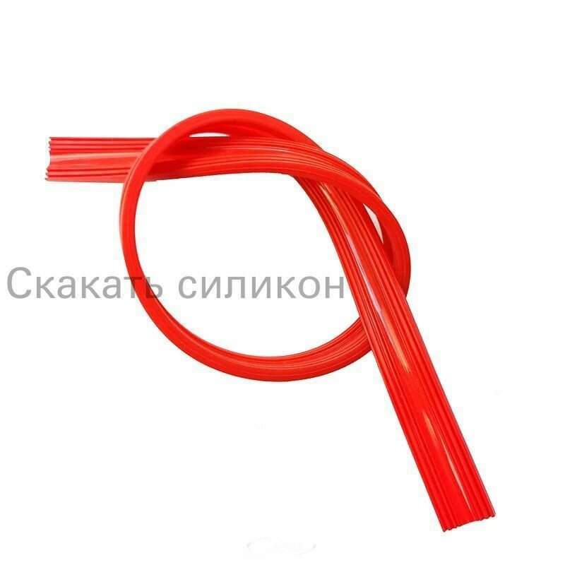 Щетка стеклоочистителя, силиконовая лента, 700мм, 2 шт, красная