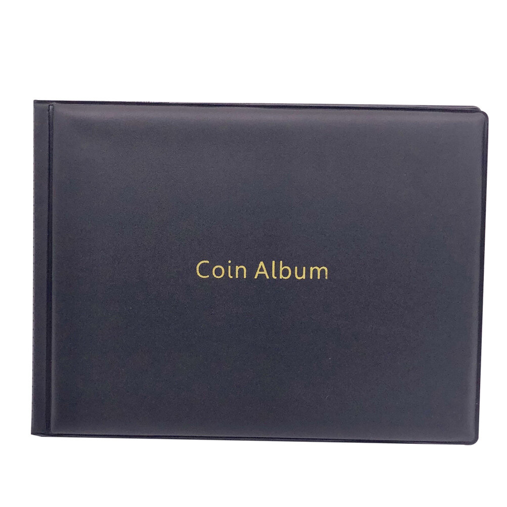 Альбом Для Монет Из ПВХ С Книжным Форматом 240 Ячеек 24×14cm