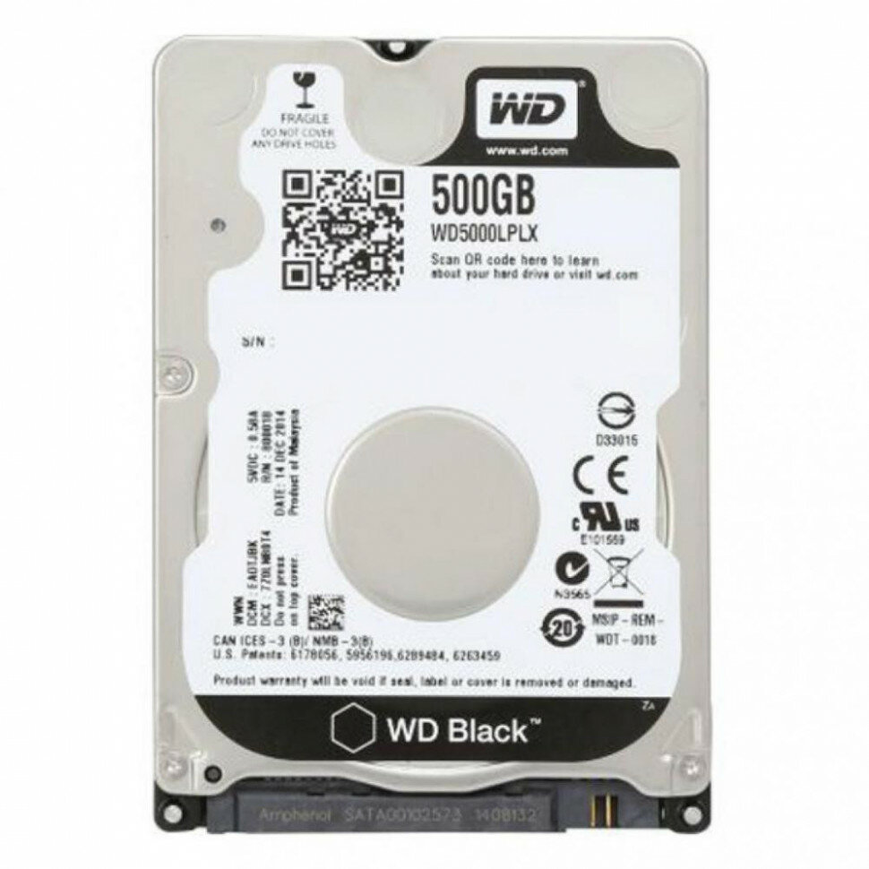 Жесткий диск Western Digital WD5000LPLX, 500 Гб