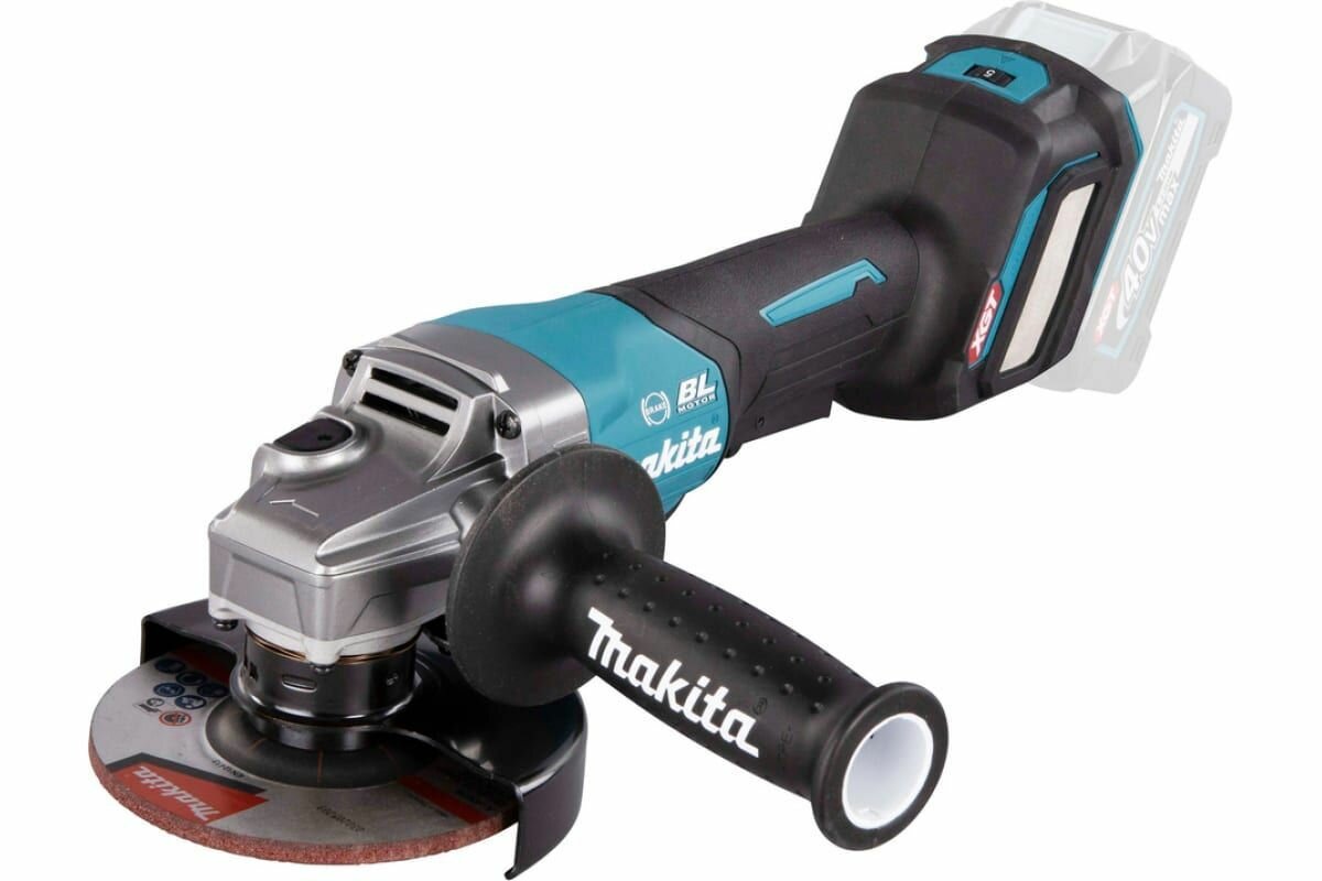 УШМ Makita XGT GA029GZ, 125 мм, бесщеточный двигатель, 40В, без аккумулятора и зарядного