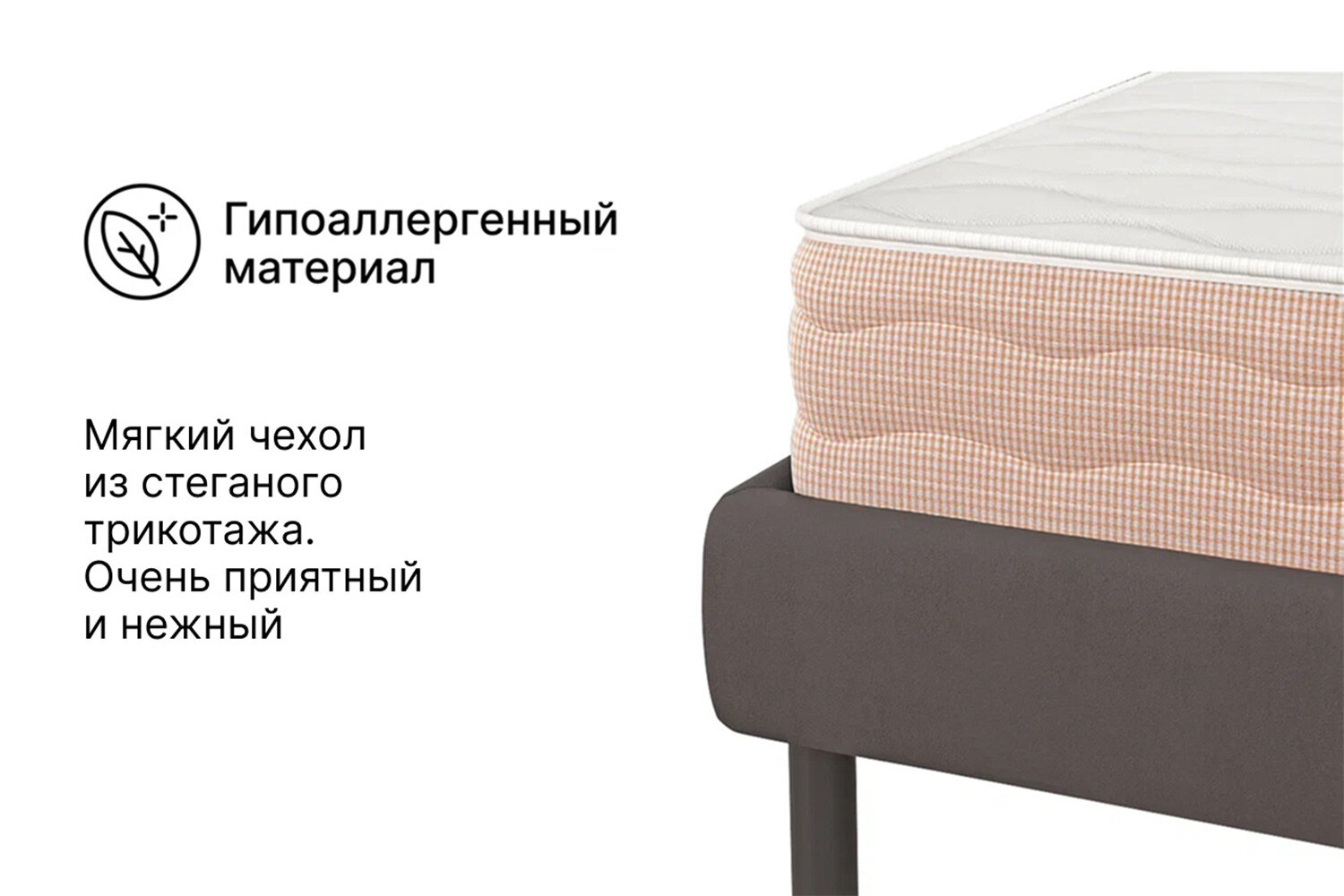 Матрас MILDEX Ocean, 120х190 см, независимые пружины, двусторонний, высокая/средняя жесткость — фото 1