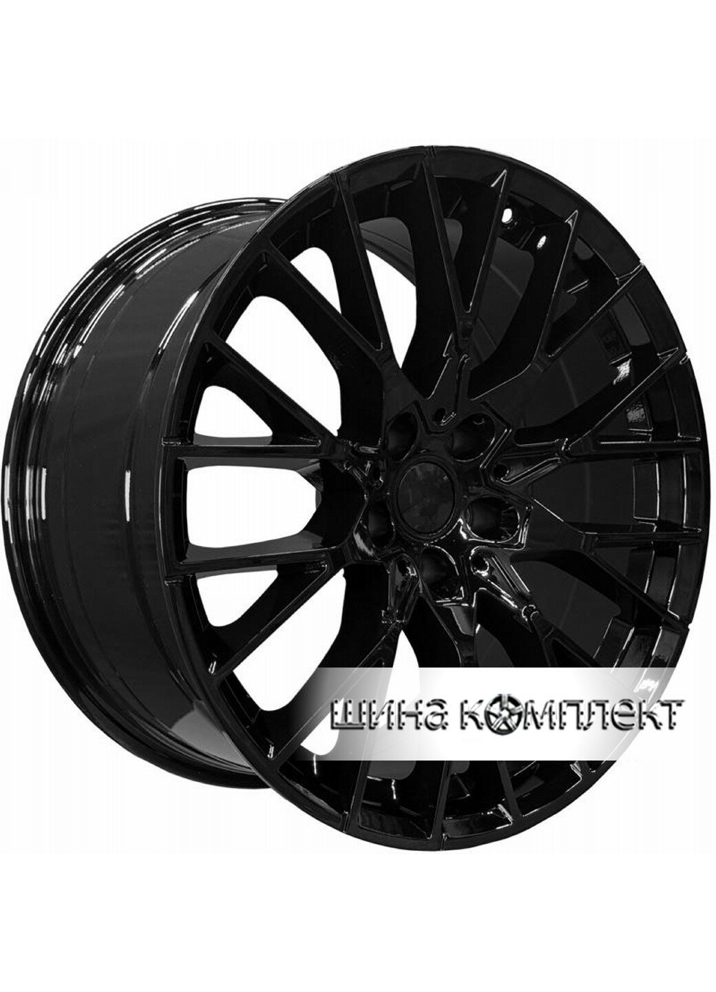 Колесный диск PDW 5408 9,5x19 5x112 ET33 66,6 Gloss Black литой для автомобиля