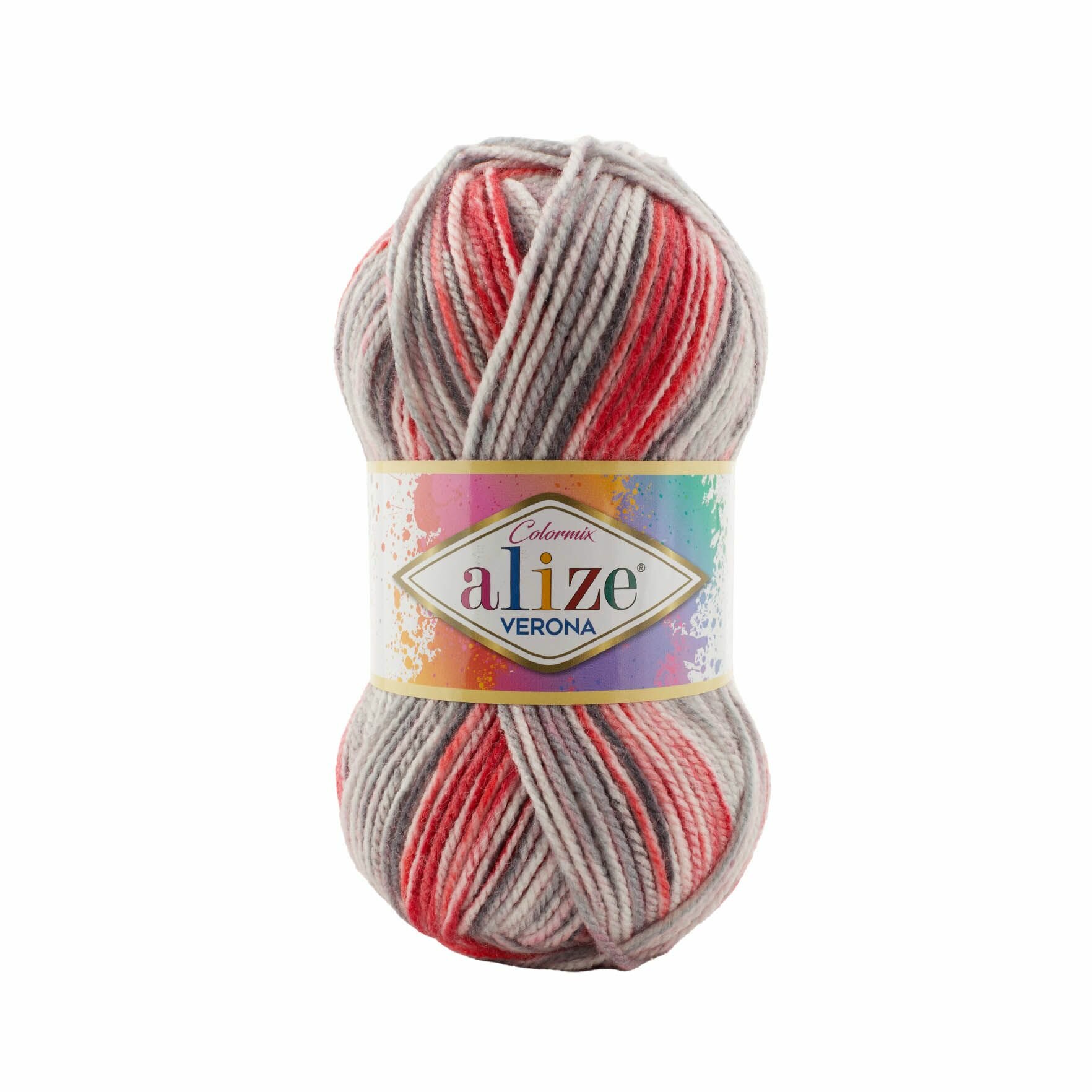 Пряжа Alize Verona 7816 (5 мотков по 100г/210м)