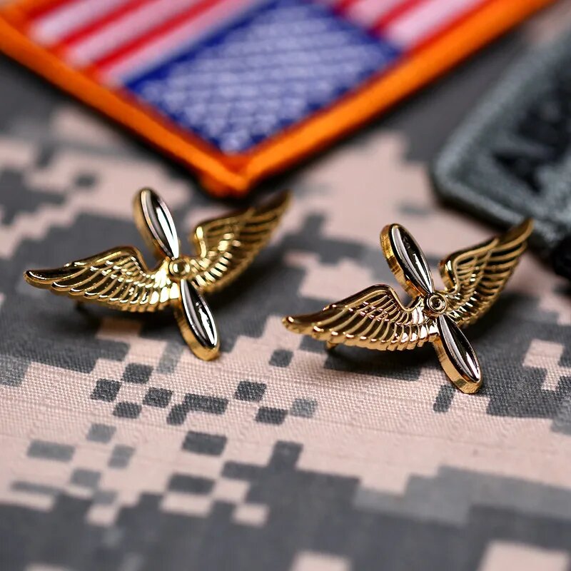 Значки авиации армии США, Flying Badge 2pcs
