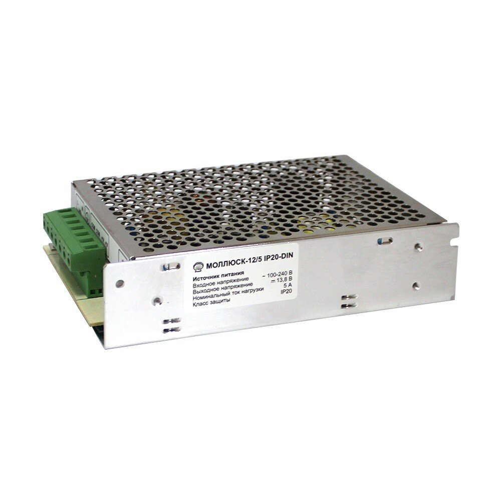 Скат Моллюск-12/5 IP20 DIN Источник питания