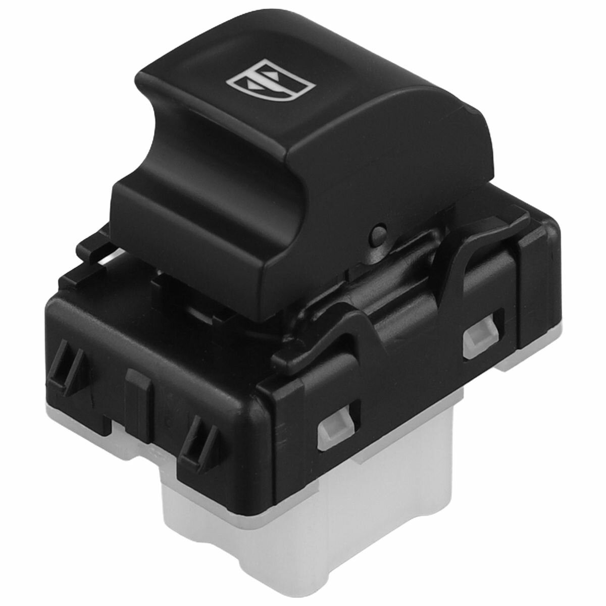 Переключатель стеклоподъёмника 1 кнопка 254217475R для Renault Captur, Dacia/Logan/Sandero, 6 контактов, чёрный