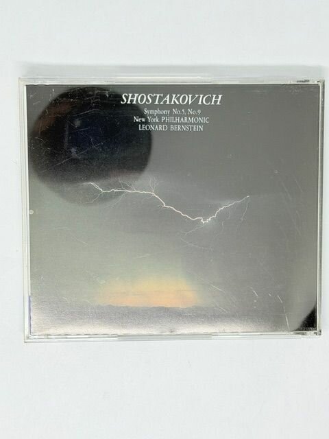 Музыкальный диск Leonard Bernstein-Shostakovich-Symphony №5, №9 (CD, JAPAN) '92? NM