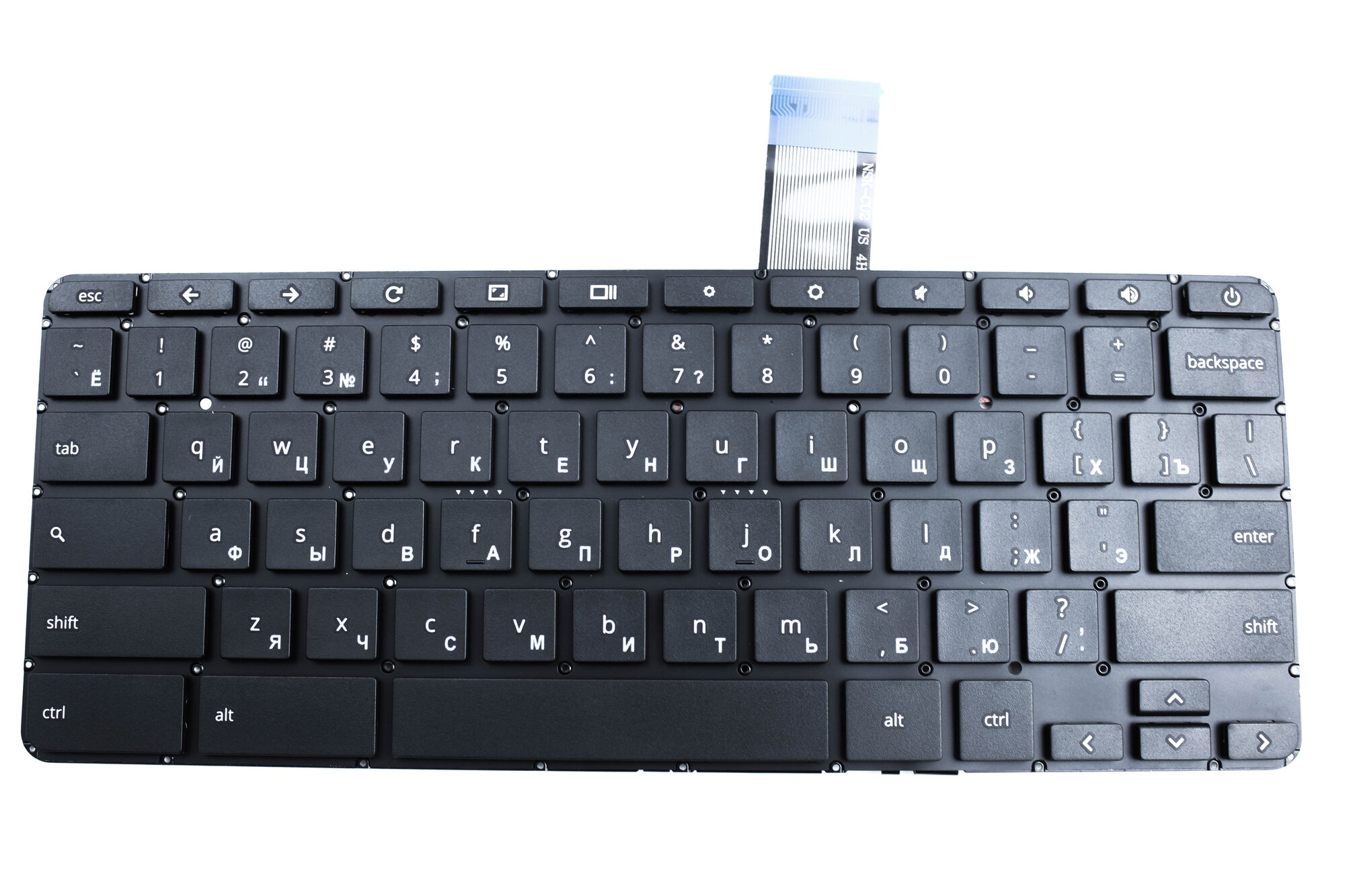 Клавиатура для HP Chromebook 11 G2 p/n: 9Z. NBTSQ.201, 788699-001