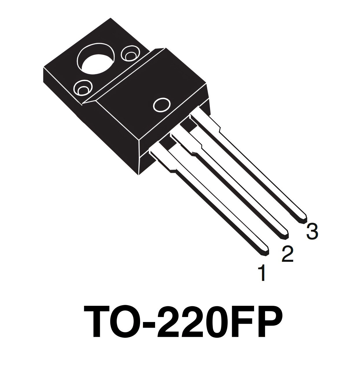 Микросхема STP10NK60ZFP N-Channel MOSFET 600V 10A TO-220FP