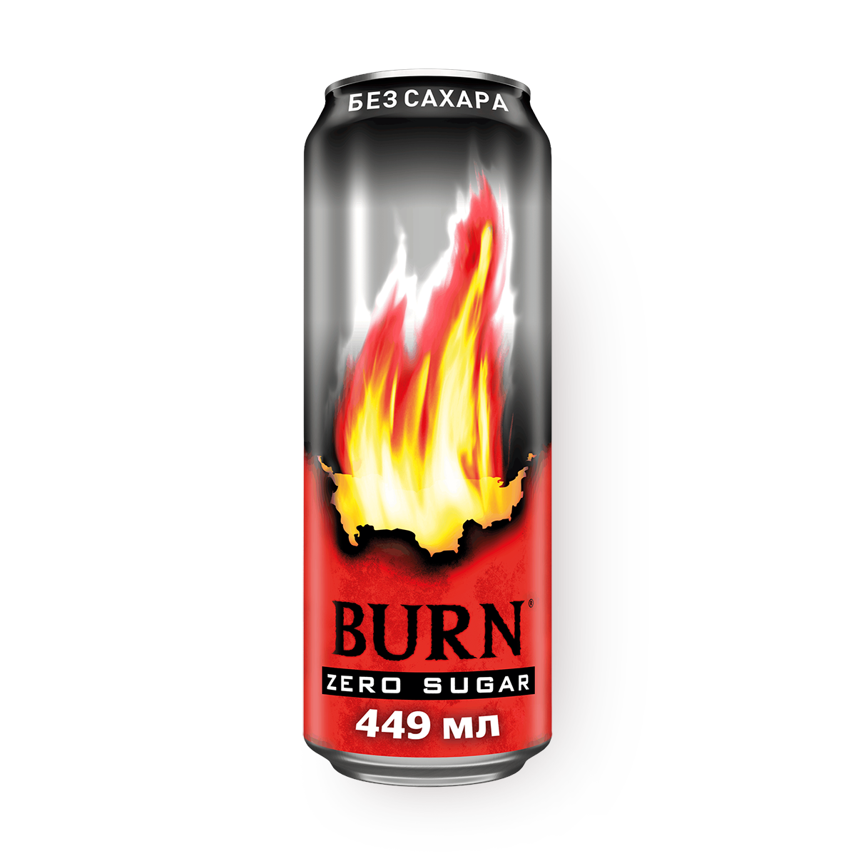 Энергетический напиток Burn, без сахара, оригинальный вкус, 449 мл