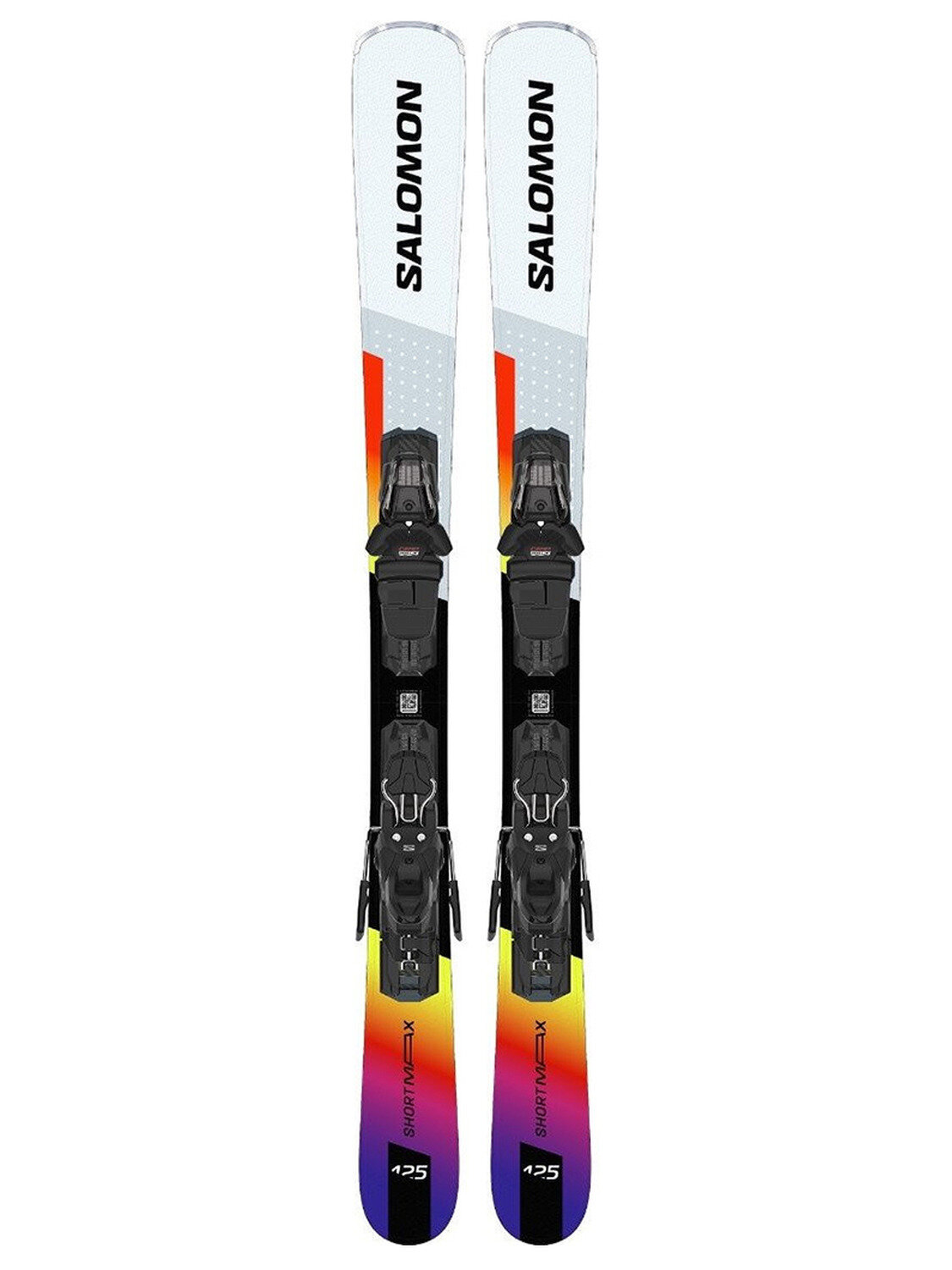 Горные лыжи с креплениями Salomon Shortmax + M 10 GW 25/26 , для мужчин , Белый