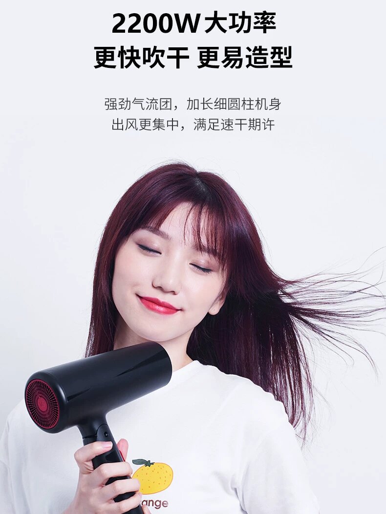 Фен VS Sassoon 1512 новый 2200W с независимой кнопкой холодного воздуха, быстрый ионизирующий фен для дома