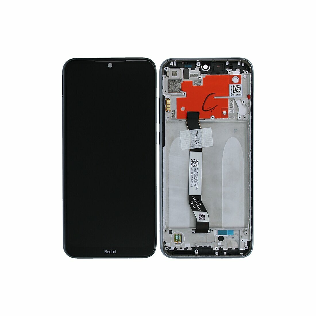 Дисплей Xiaomi Redmi Note 8T в сборе черный