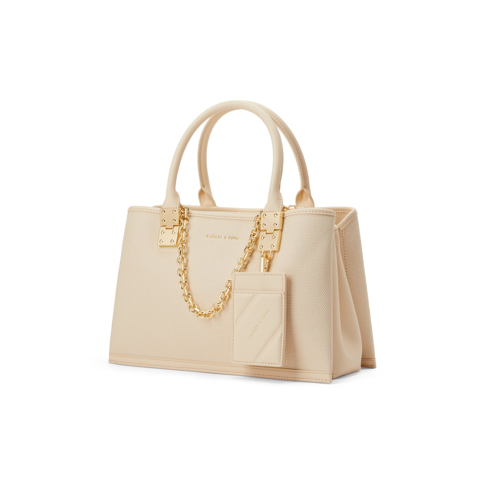 Сумка CHARLES & KEITH, фактура пэчворк — фото 1