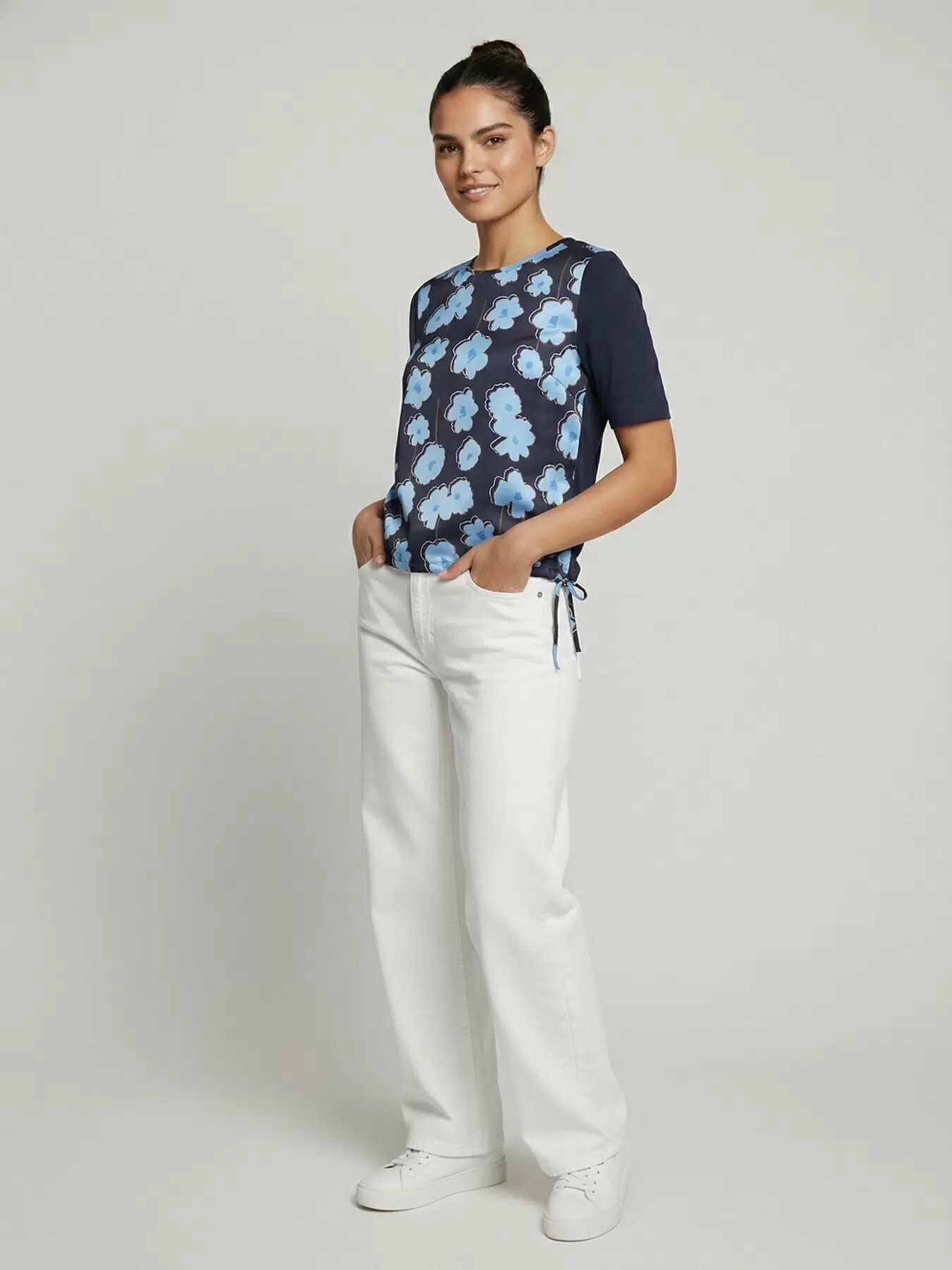 Футболка Gerry Weber, размер 36, голубой, — фото 1