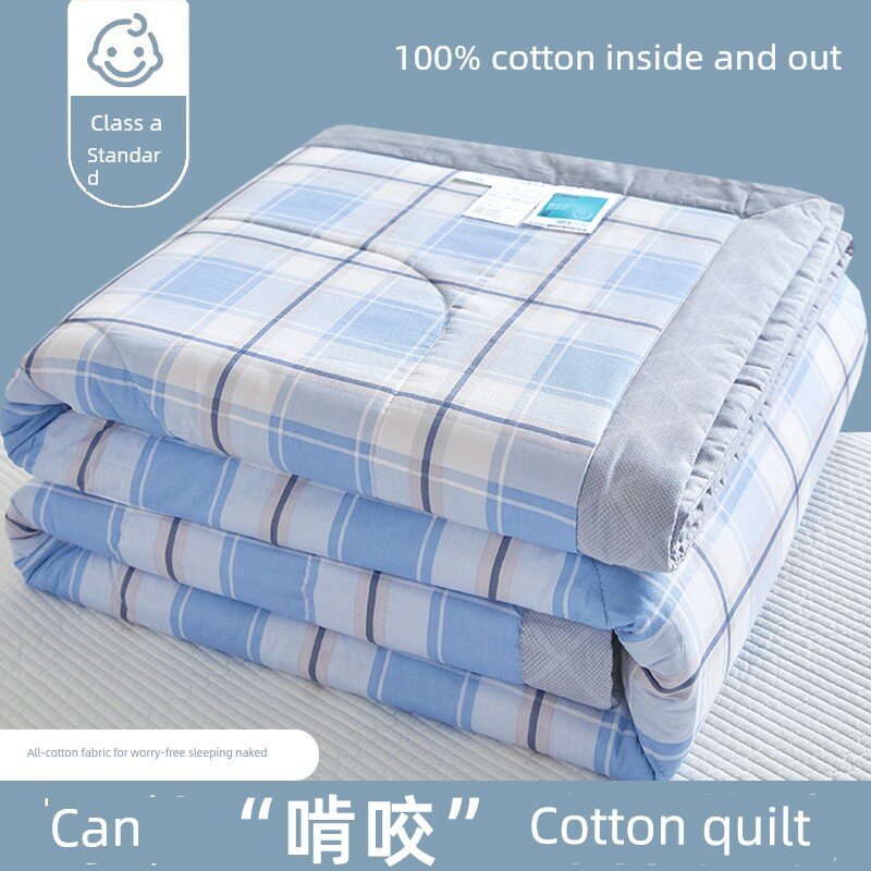 Летнее одеяло Crystal Home Textiles из 100% хлопка (хлопок Синьцзянь), машинная стирка, однослойное, для кондиционера,