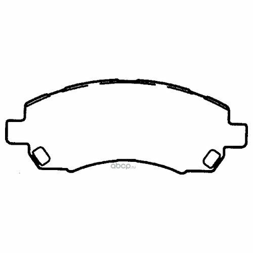 Колодки тормозные передние subaru impreza 92-2000/ legacy iii (be. bh) 99-03 Frictionmaster ELT722