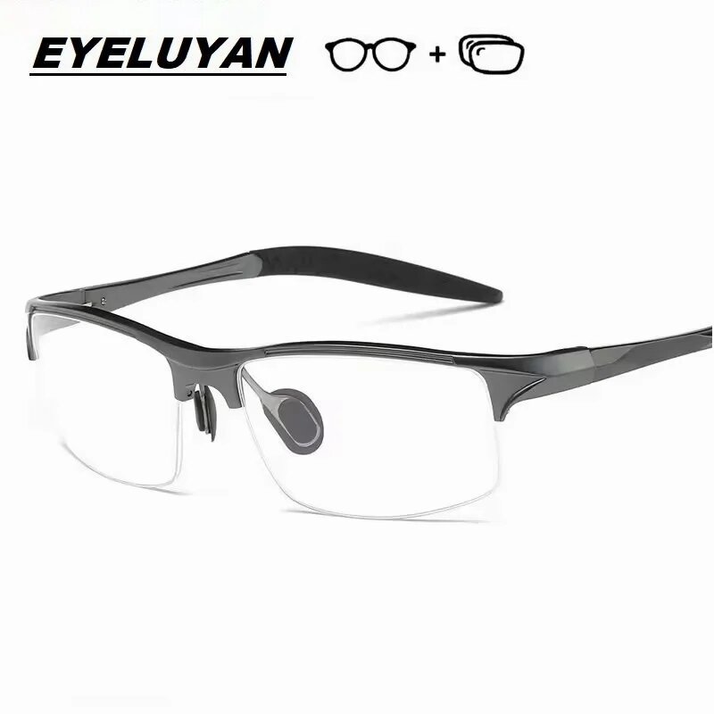 EYELUYAN спортивные очки прогрессивные серые фотохром