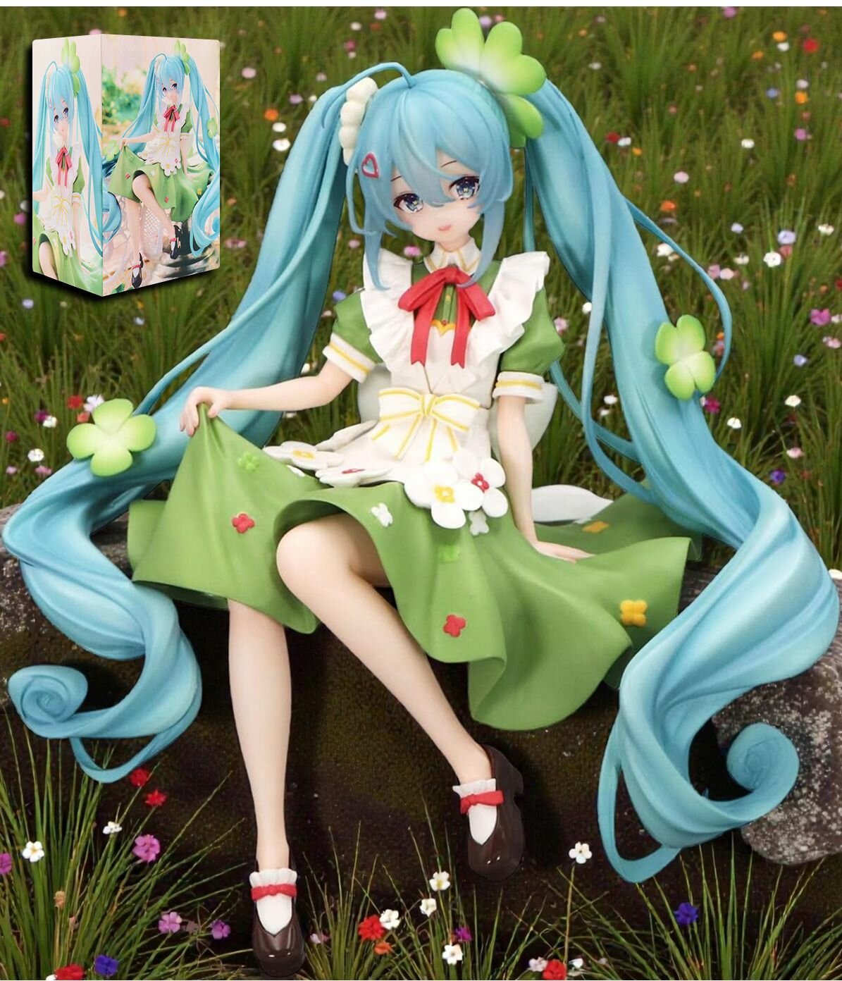 Фигурка Мику Хацунэ кошечка / Miku Hatsune (11см, пакет)