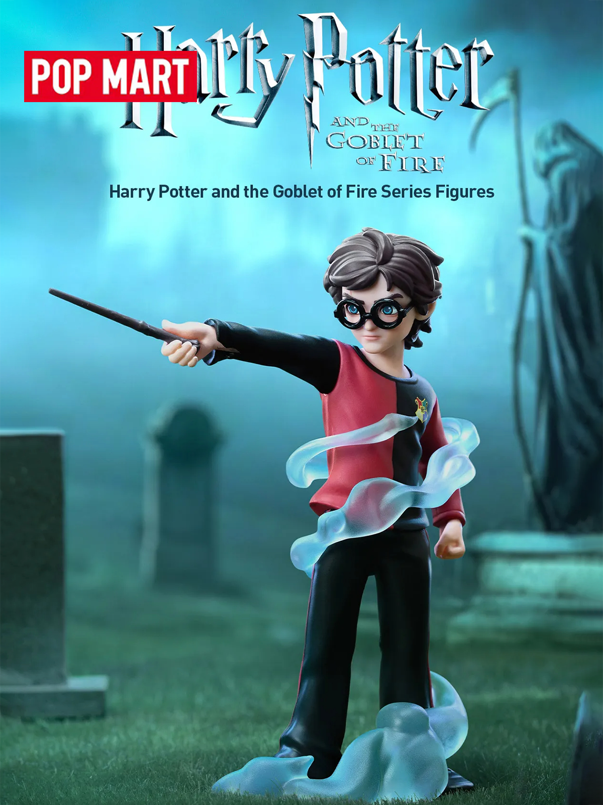 Коллекционная фигурка Слепая коробка POP MART Harry Potter and the Goblet of Fire Series Figures, унисекс, пластик,1 шт