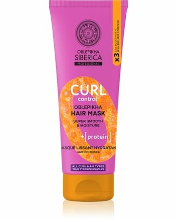 Маска для волос Natura Siberica Oblepikha Siberica Curl Control, 200 мл