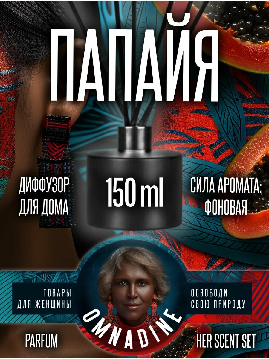 Парфюмированный диффузор для дома папайя