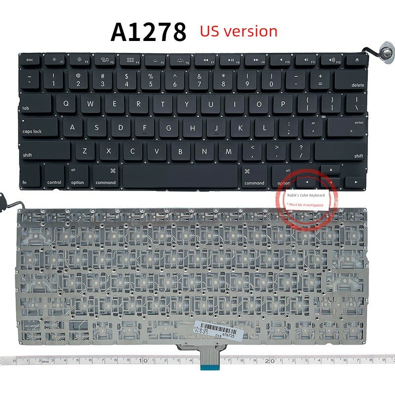 Замена клавиатуры Apple A1278 с 100 винтами для MacBook