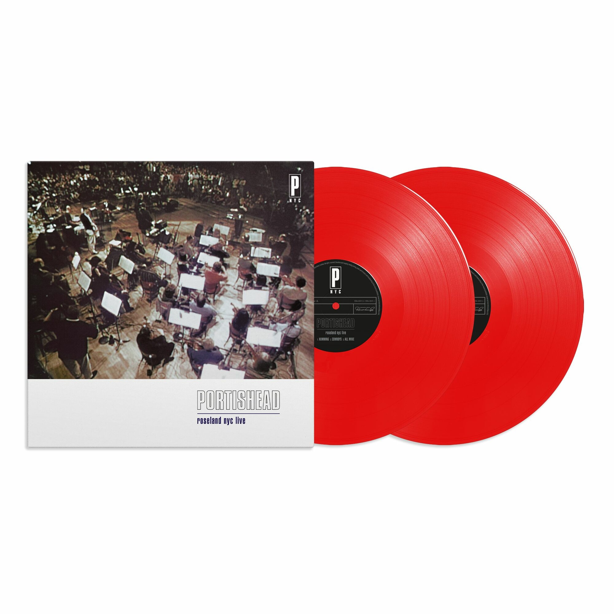 Виниловая пластинка Portishead. Roseland NYC Live (LP) красный винил