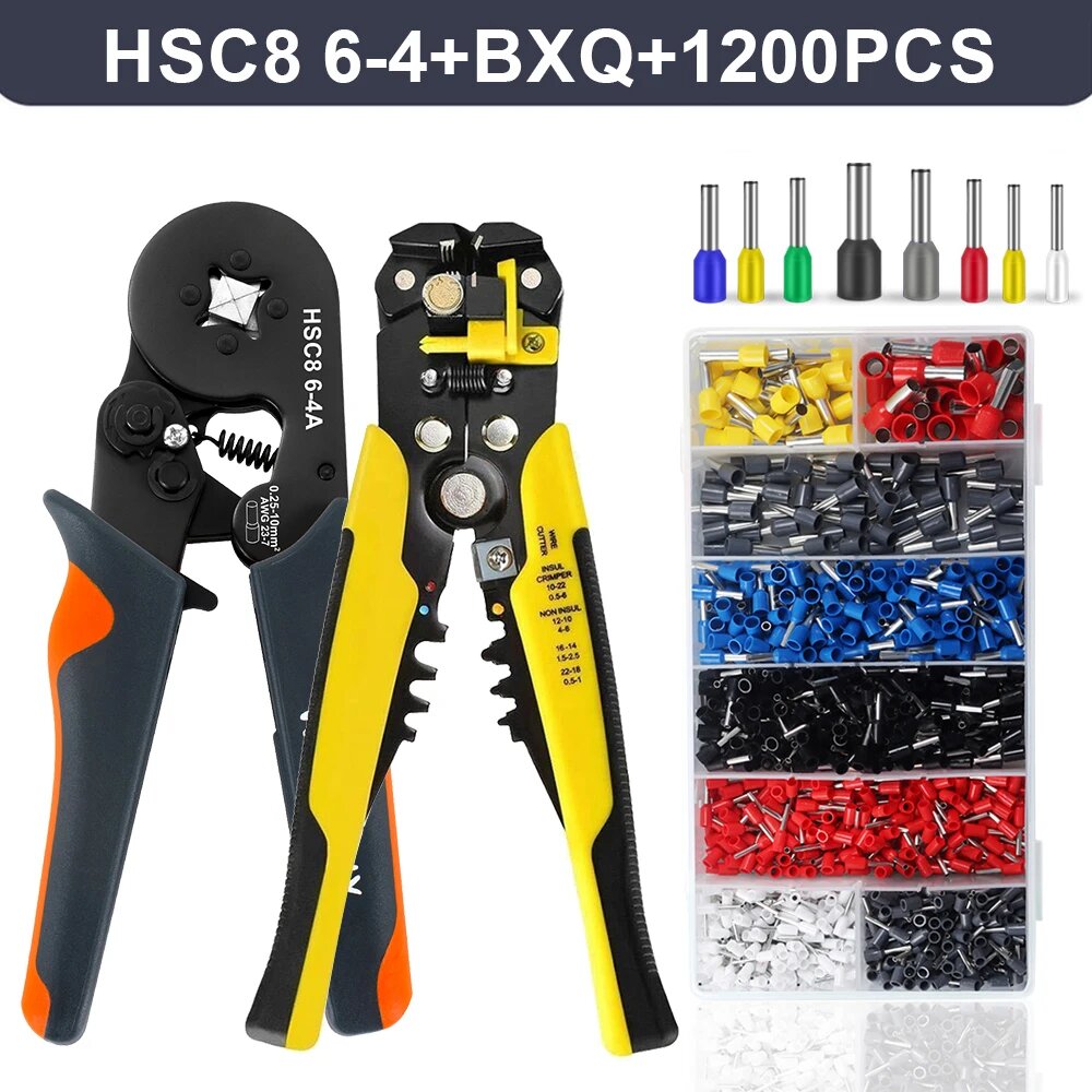 Плоскогубцы HSC8 6-4+BXQ+1200шт