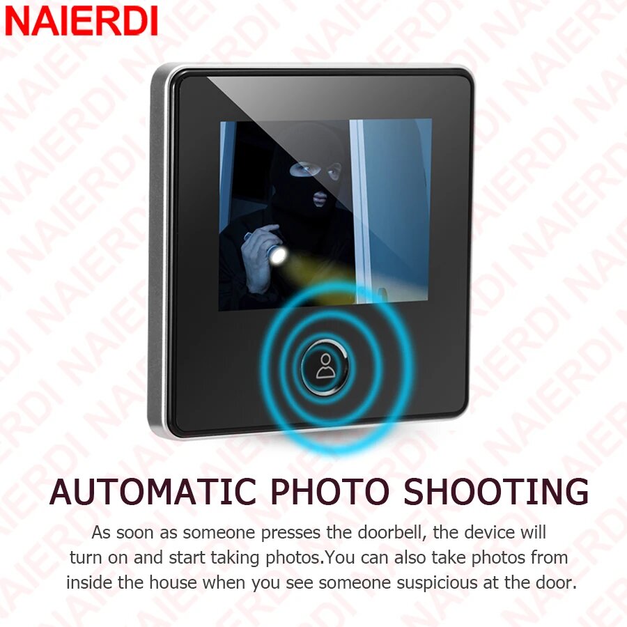 NAIERDI Smart Door Viewer 2,8" — фото 1