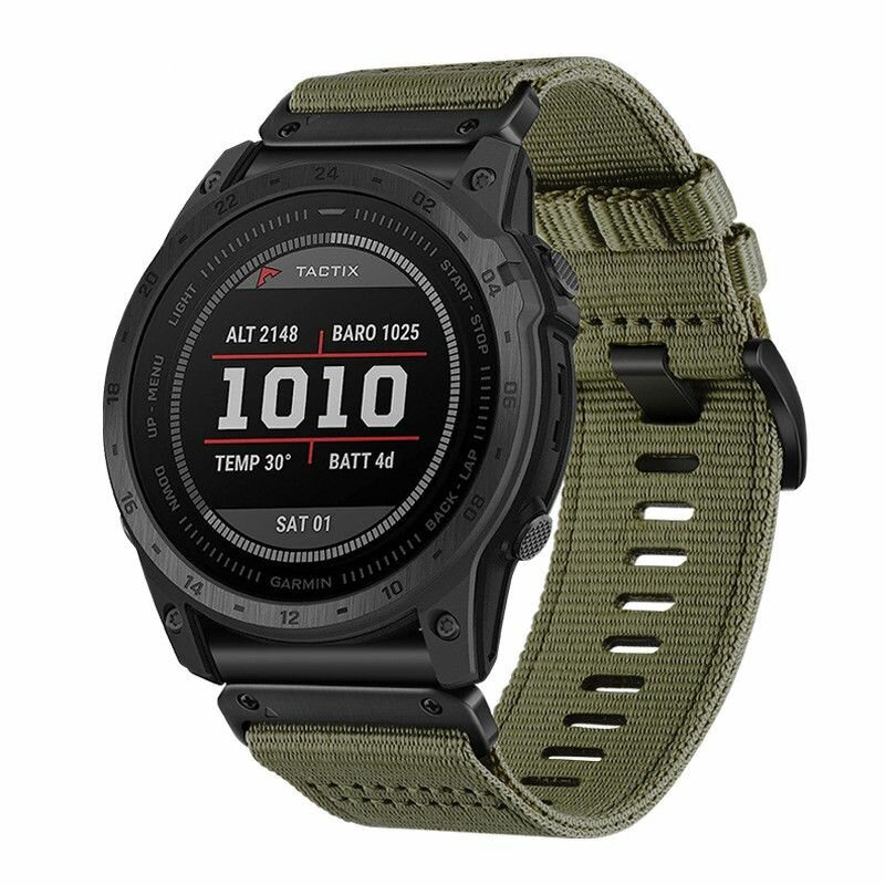 QuickFit 22 26 мм Нейлоновые ремешки для Garmin Fenix 7 7X 6X Pro / Epix Pro Gen 2 51mm 47mm / Fenix6 5Plus