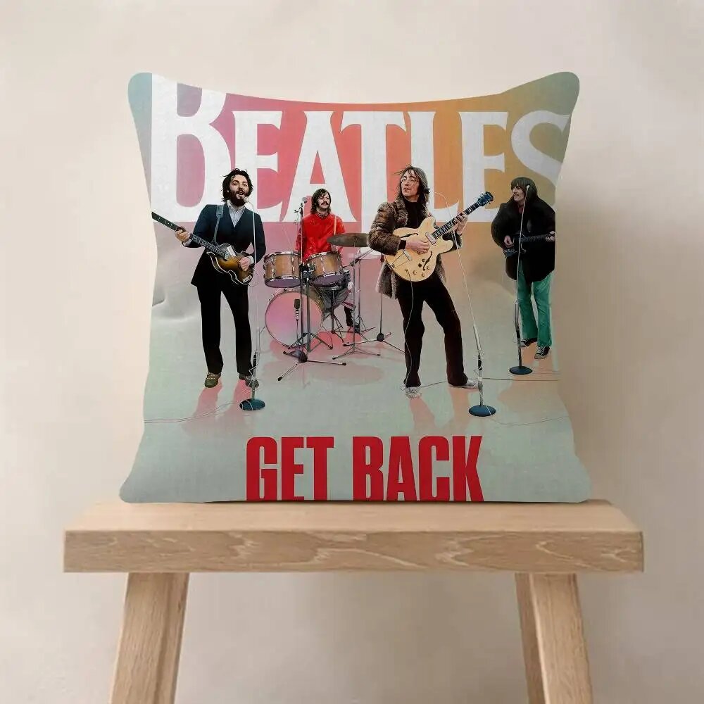 Наволочка Beatles Get Back 60x60 cm, z5