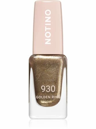 Лак для ногтей Notino Gel Effect Nail Polish 930 Golden Ring, золотой, 10 мл